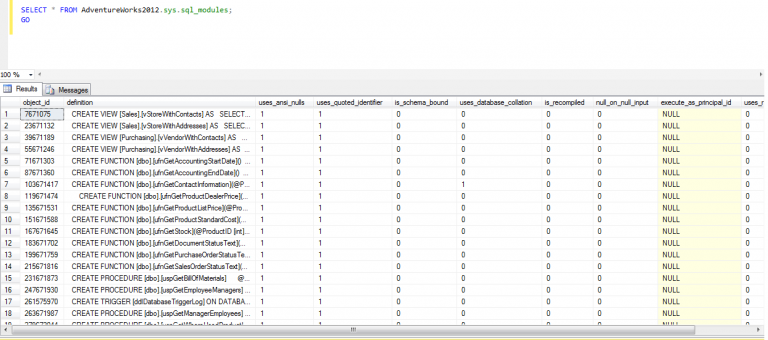 Where Are Programmability Objects Stored In Sql Server Sqlnethub
