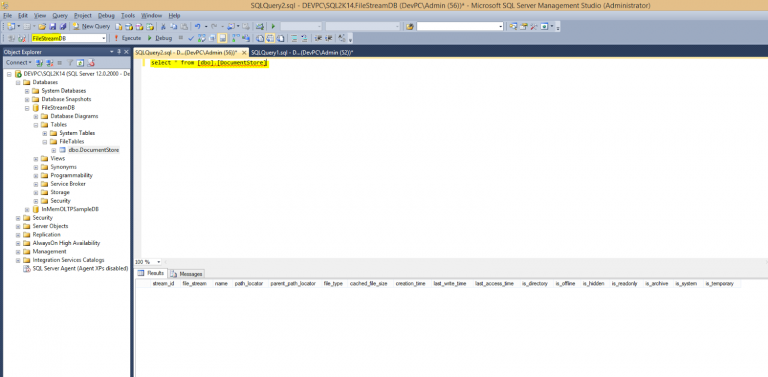 How To Import And Export Unstructured Data In Sql Server Using Filetables Sqlnethub