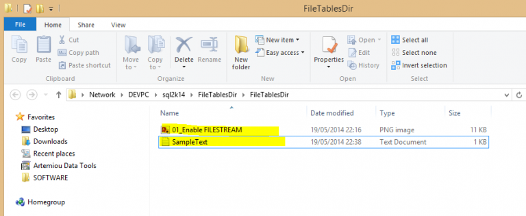 How To Import And Export Unstructured Data In Sql Server Using Filetables Sqlnethub