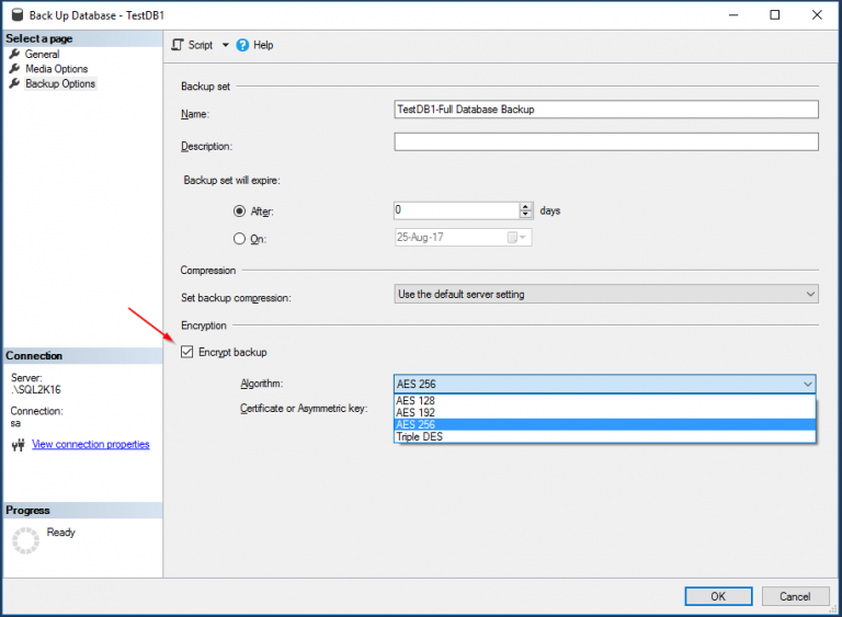 Encrypting A Sql Server Database Backup Sqlnethub 2566